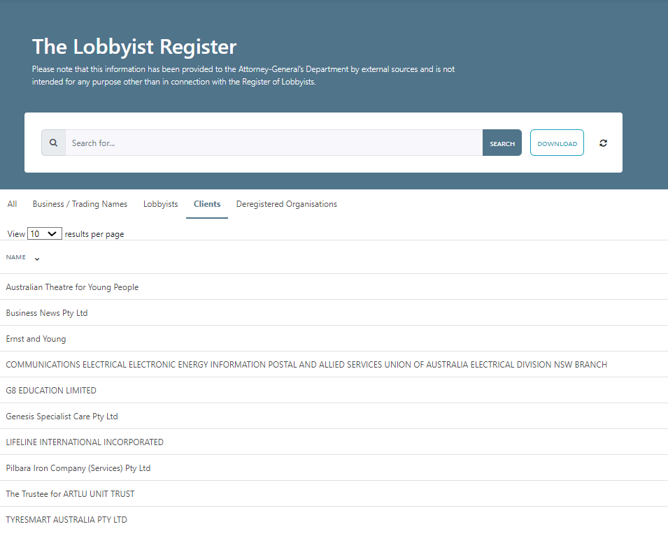 Lobbying Campaign explainer - Our Democracy